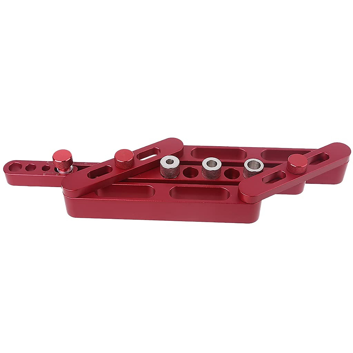 Dowelling Jig Dowels Jig Accessories Self Centering Wood Dowel Hole Drilling Guide Woodworking Three-in-oneTool Dowel Jig Kit