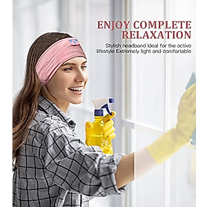 Perytong Bluetooth Headphones for Sleep, Sleep Headphones Headband Soft Sleep Earbuds Bluetooth Headband Headphones,Gifts for Women Sister Mothers Day Birthday Valentine's Day