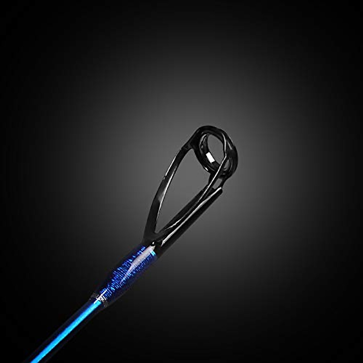 Fiblink 1-Piece Jigging Spinning & Casting Rod Deep Sea Speed Fishing Rod Saltwater Jig Pole with SuperPolymer Handle (30-50lb/50-80lb, 5-Feet 6-Inch) (Blue-Casting 30-50lb)