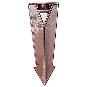 MIK Solutions Plastic Ground Replacement Landscape Light Stake Heavy Duty Direct Burial Light Ground Stakes for Low Voltage Landscape Lights Outdoor Landscape Lighting Ground Spike Garden Lights