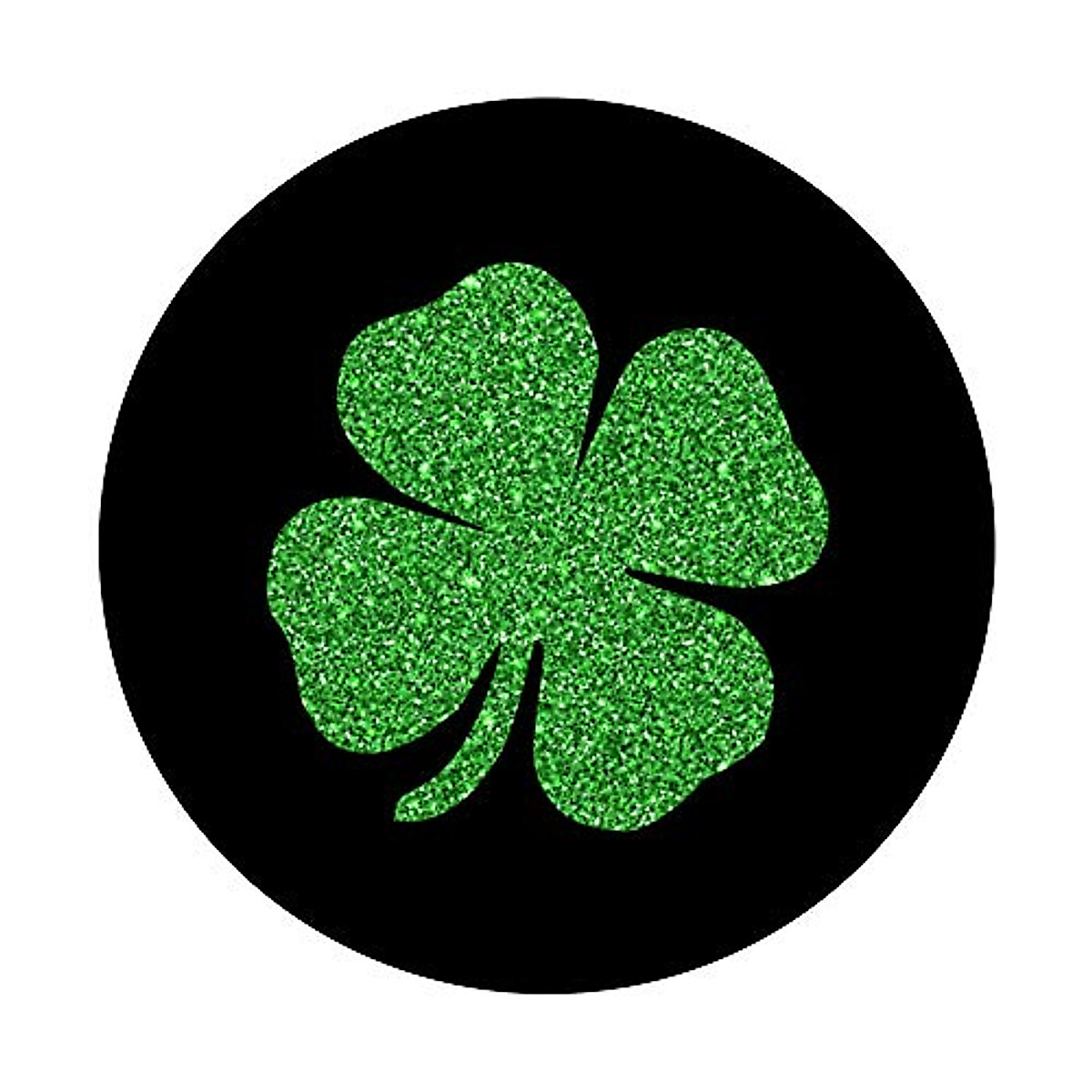 St. Patrick's Day Lucky Charm Green Irish Clover Shamrock PopSockets PopGrip: Swappable Grip for Phones & Tablets