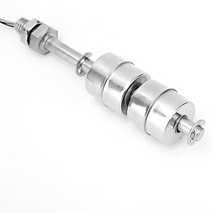 MUNEFE Water s Sensor, Vertical Float Switch, s Float Sensor Switchs for Appliance Water s Control(Float 100mm)