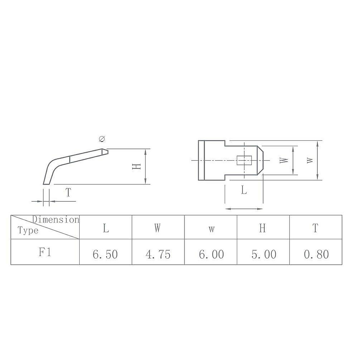 HQMelectronicsparts Supplies for 6V 5AH .187 Spade Terminal Replacement Battery for Universal Power UB5-6F