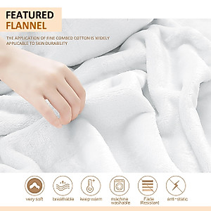 Custom Baby Butterfly Blanket Fuzzy Soft Personalized Blankets Flannel Throws Plush Blanket for Couch Bed Sofa Practical Gift 60"×50" for Teen