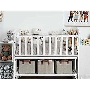 StorageWorks 2-Pack Storage Baskets for Shelves + 3-Pack Closet Baskets