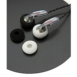 FAAEAL 15 Pairs Replacement Ear Tips for Ear Buds Headsets Earphones Accessories,Soft Foam Earbuds Eartips,Earpads Ear Bud Pad Cushions Replace Sponge Covers for Diameter 15mm-20mm Headphones(Black)