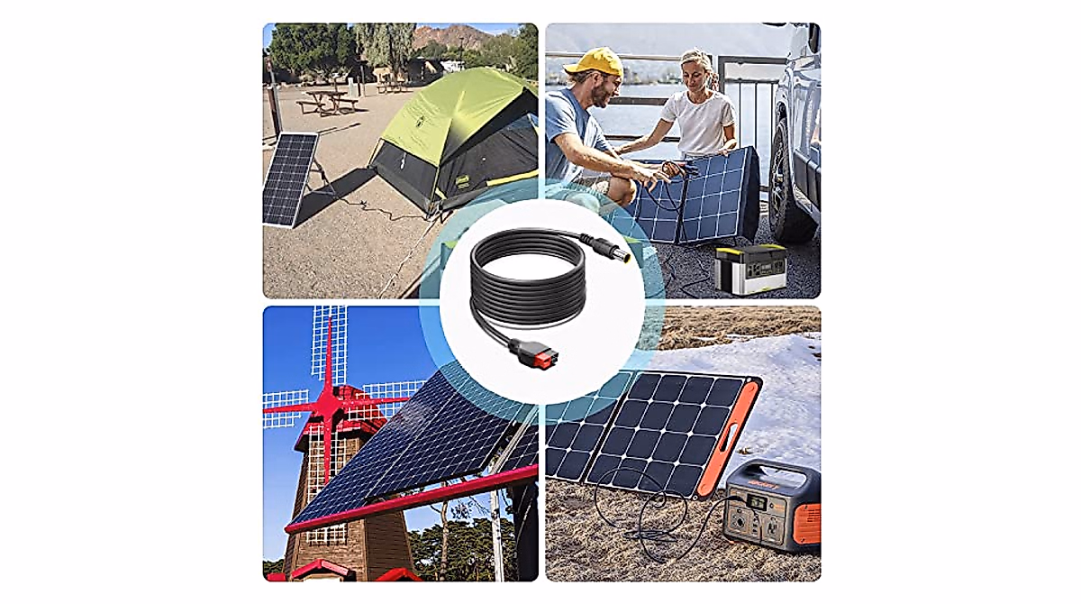 MJPOWER Anderson-to-8mm Extension Cable 10FT/3m 14AWG Wire 8mm DC Power ...