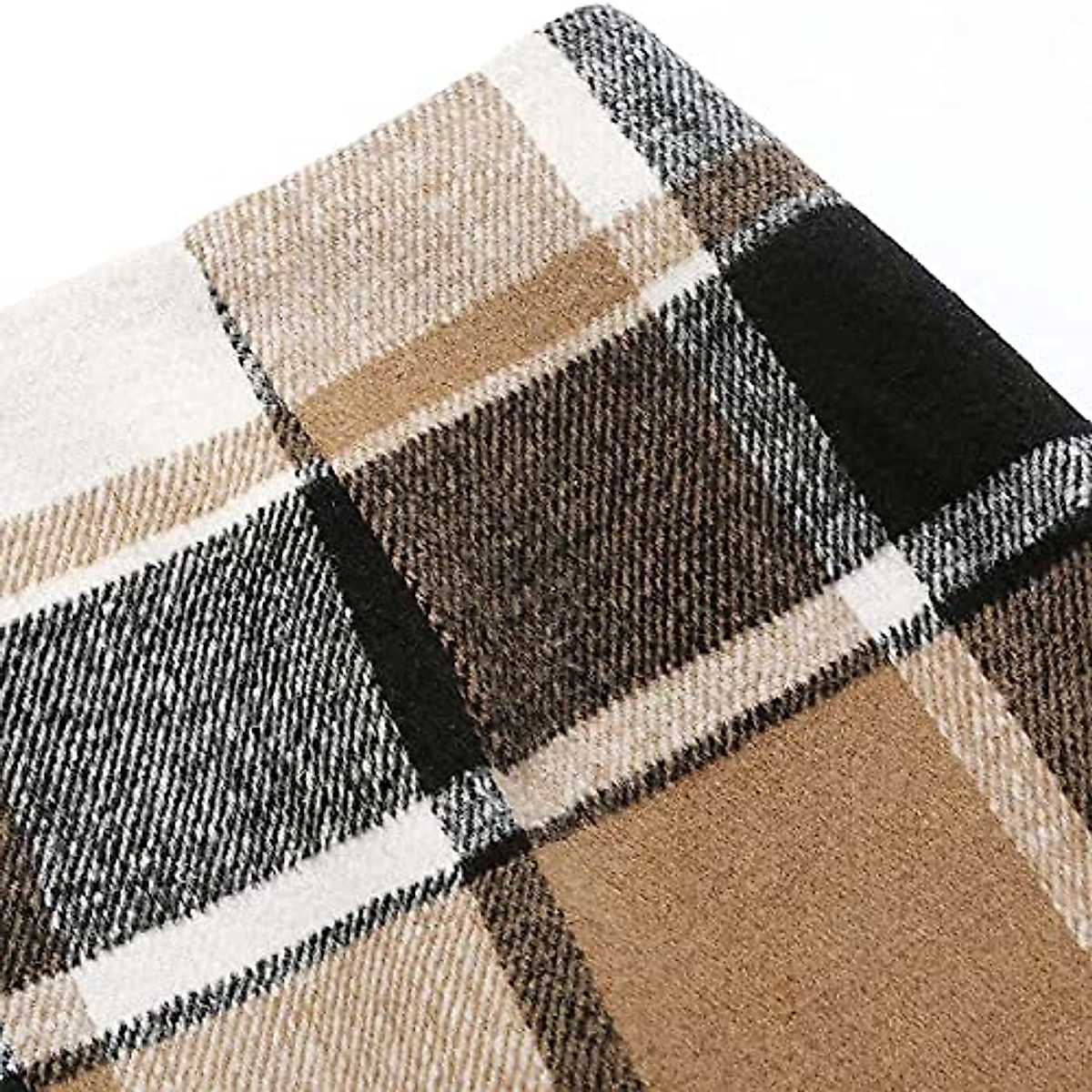 OutTop Plaid Skirts for Women, Womens High Waist Plaid Skirt Fall Winter Bodycon Pencil Wool Mini Skirts