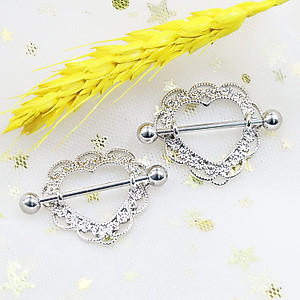 BODY16G CZCZ 14G Nipple Ring 316L Stainless Steel Nipple Barbell Nipple Barbells CZ Nipple Ring Body Piercing Jewelry for Women Men