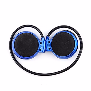 WONFAST® MINI-503 Wireless Bluetooth Music Stereo Universal Headset Headphone for Cell Phone Smartphones Outdoor Driving Biking (Blue)