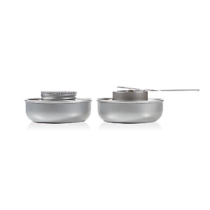 Boska ‎Stainless Steel Fondue Burners - Fondue Accessories - With Lighter Fluid - Wedding Registry Items Small Kitchen Appliances - Microwave Safe and Dishwasher Safe