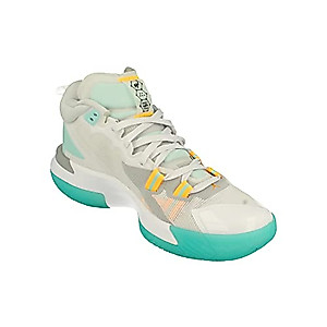 Nike Air Jordan Zion 1 Mens Basketball Trainers DA3130 Sneakers Shoes (UK 8 US 9 EU 42.5, White Black Laser Orange 101)