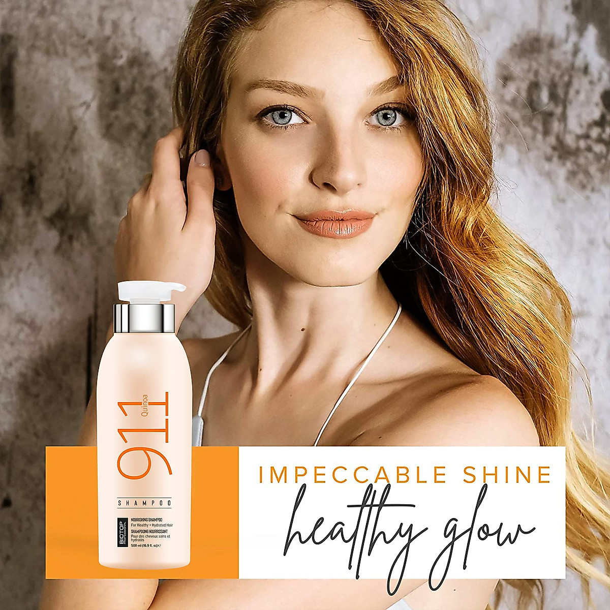 Biotop Professional 911 Quinoa Shampoo for Dry, Lifeless, and Damaged Hair 16.9 fl oz