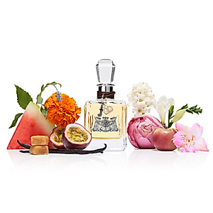 Juicy Couture Eau De Parfum, Women's Perfume with Notes of Passion Fruit, Princess Lili & Patchouli - Fruity & Floral Perfume for Women, EDP Spray, 3.4 fl oz
