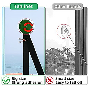 Foldable Cat Hammock Withstand Large Cats Over 60 lbs | Indoor Cat Window Perch with 3.3in Sturdy Suction Cups