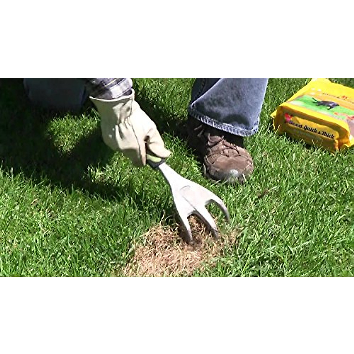 X-Seed Quick and Thick Dog Spot Lawn Repair Mix, 1.75-Pound