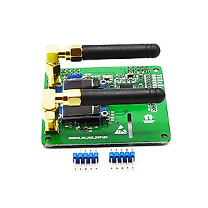 AURSINC MMDVM Duplex Hotspot Module Dual Hat V1.5.2 with 0.96 OLED Display Support P25 DMR YSF NXDN DMR Slot 1 + Slot 2 for Raspberry Pi, Pi Zero (with OLED)