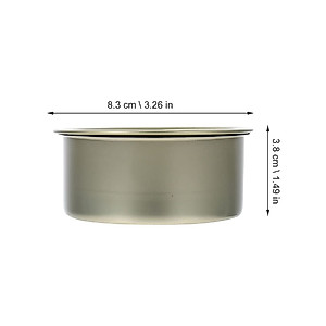 Luxshiny 12pcs Sealed Jar Empty Tin Can Food Boxes Small Holiday Cookie Tins Self Sealing Tin Can Cat Food Tins Metal Container Bulk Cat Food Pet Food Tins with Lids Tuna Cake Tinplate