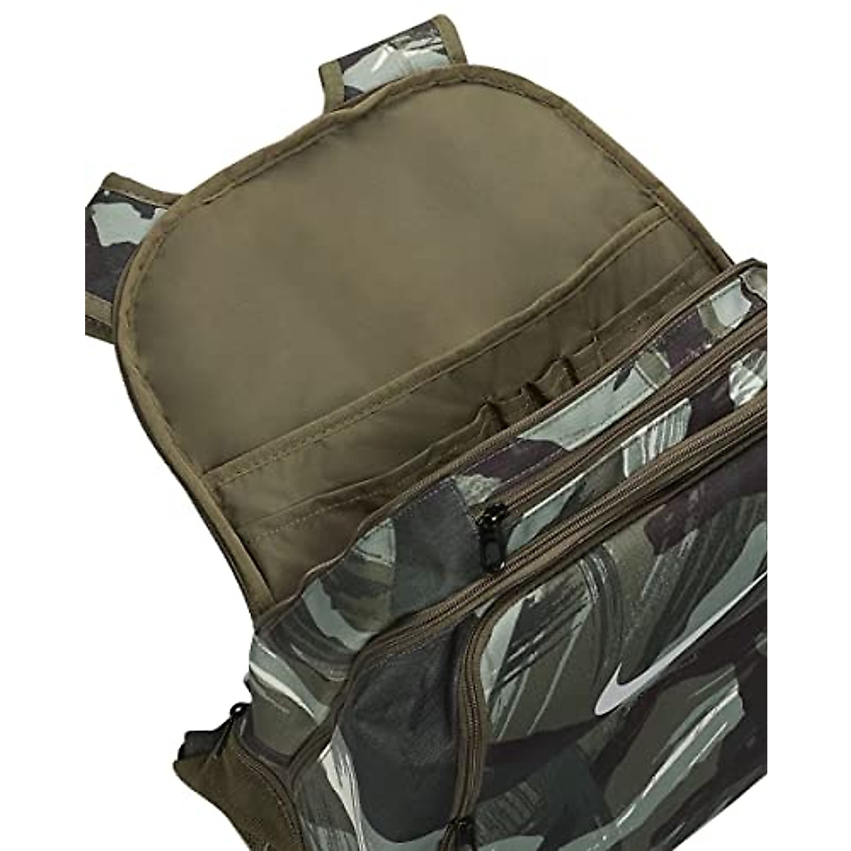 Nike Brasilia X-Large Backpack-9.5 (Medium Olive/Black/Particle Grey, Misc)