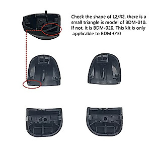Onyehn L1 R1 L2 R2 Trigger Buttons,Replacement Analog Thumb Stickers for Sony PlayStation PS5(BDM010) Controller Gamepad Repair Part