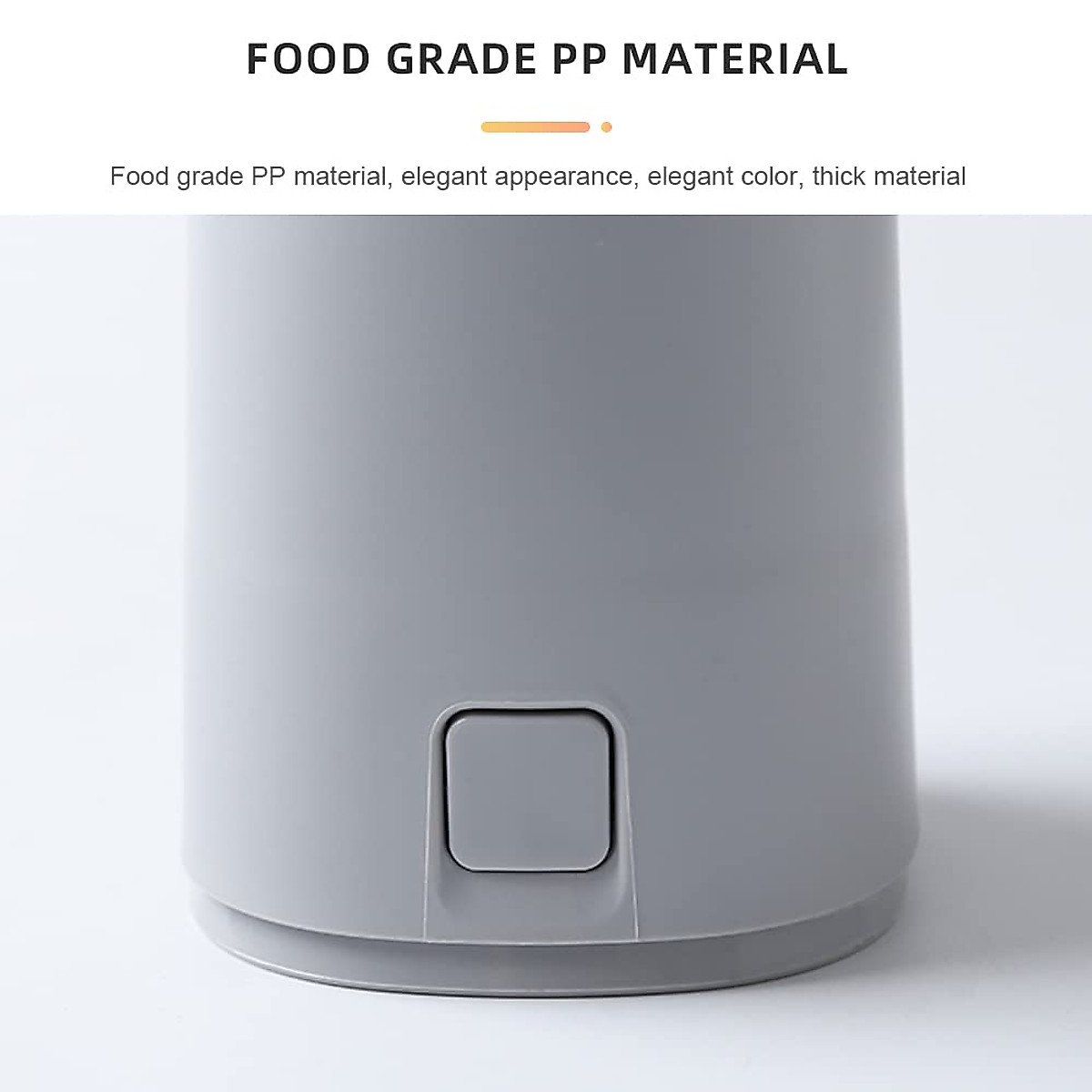 Cutlery Holder with Cover - CooSilo Plastic Chopsticks Holder Detachable Kitchen Cutlery Storage Organizer Utensils Fork Spoon Knives Storage Holder for Kitchen Cabinet or Pantry