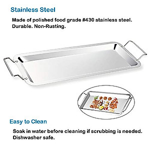 ENINFUT Chicken Leg Wing Grill Rack, 14 Slots BBQ Chicken Drumsticks Stainless Steel Roaster Stand for Smoker or Oven, with Silicone Mitts, Brush, Clip and Drip Pan, Collapsible Dishwasher Safe