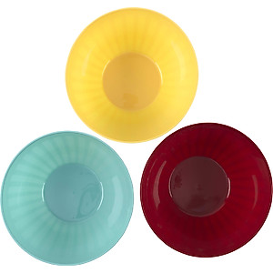 BRADSHAW INTERNATIONAL 11642 7QT MP Plastic Bowl, Blue, Large