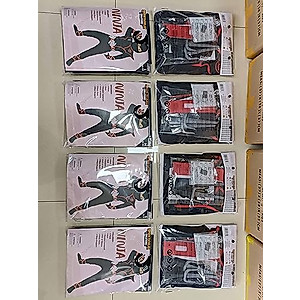 Spooktacular Creations Halloween Ninja Costume, Black Ninja Costume Kids, Ninja Accessories Costume Set, Ninja Suit, Halloween Costumes for Boys DressUp and RolePaly Party (Small (5-7 yrs))