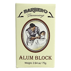 Barbero Alum Block 2.64 oz / 75 g Pack of 2