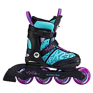 MMY K2 Mädchen Marlee Pro Inline Skates, Lt Blue_Purple, 1-5