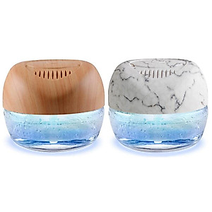 ap airpleasure 2-Pack Water-Based Purifier Air Washer, Air Revitalizer & Fresh Aire Freshener, Air Fresher with 7 LED Color Changing Mood Light for Rooms