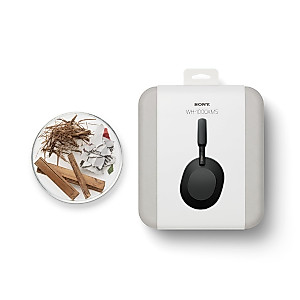 Sony WH-1000XM5B Noise Canceling Wireless Headphones - 30hr Battery Life - Over-Ear Style - Optimized for Alexa and Google Assistant - Built-in mic for Calls - International Version - Charcoal Black