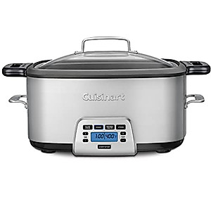 Cuisinart MSC-800 7-Quart 4-in-1 Cook Central Multicooker, Stainless Steel/Black