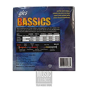GHS Strings Bass Guitar Strings (L6000 Set)