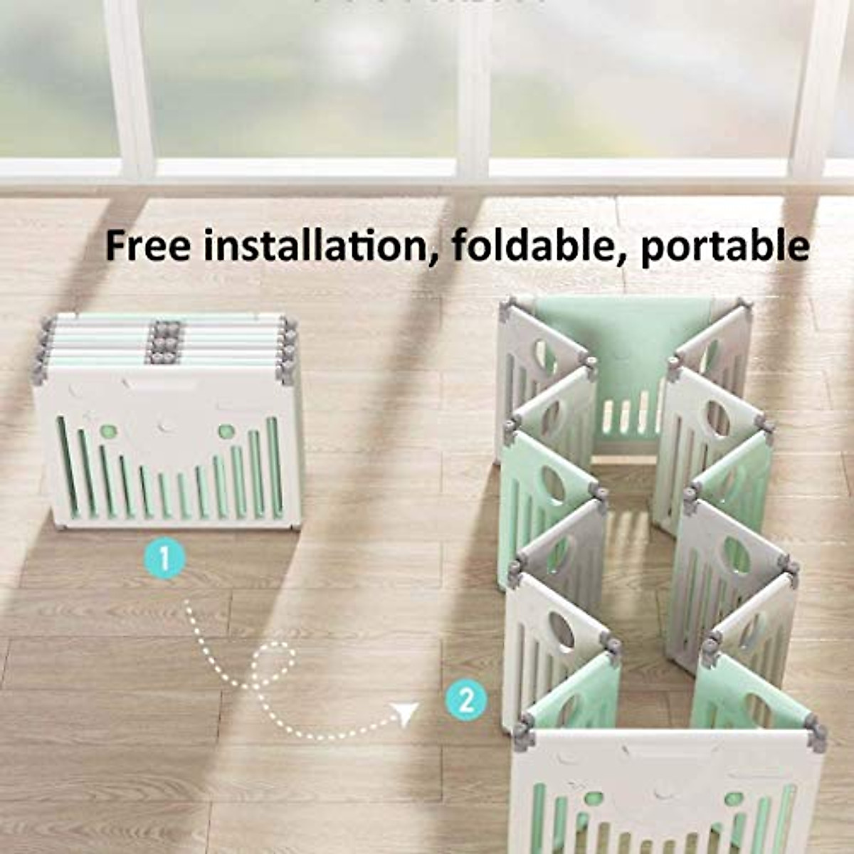 Bed Rails Shuai- Plastic Children's Fence Activity Panel Security Game Center Courtyard Home Indoor Outdoor