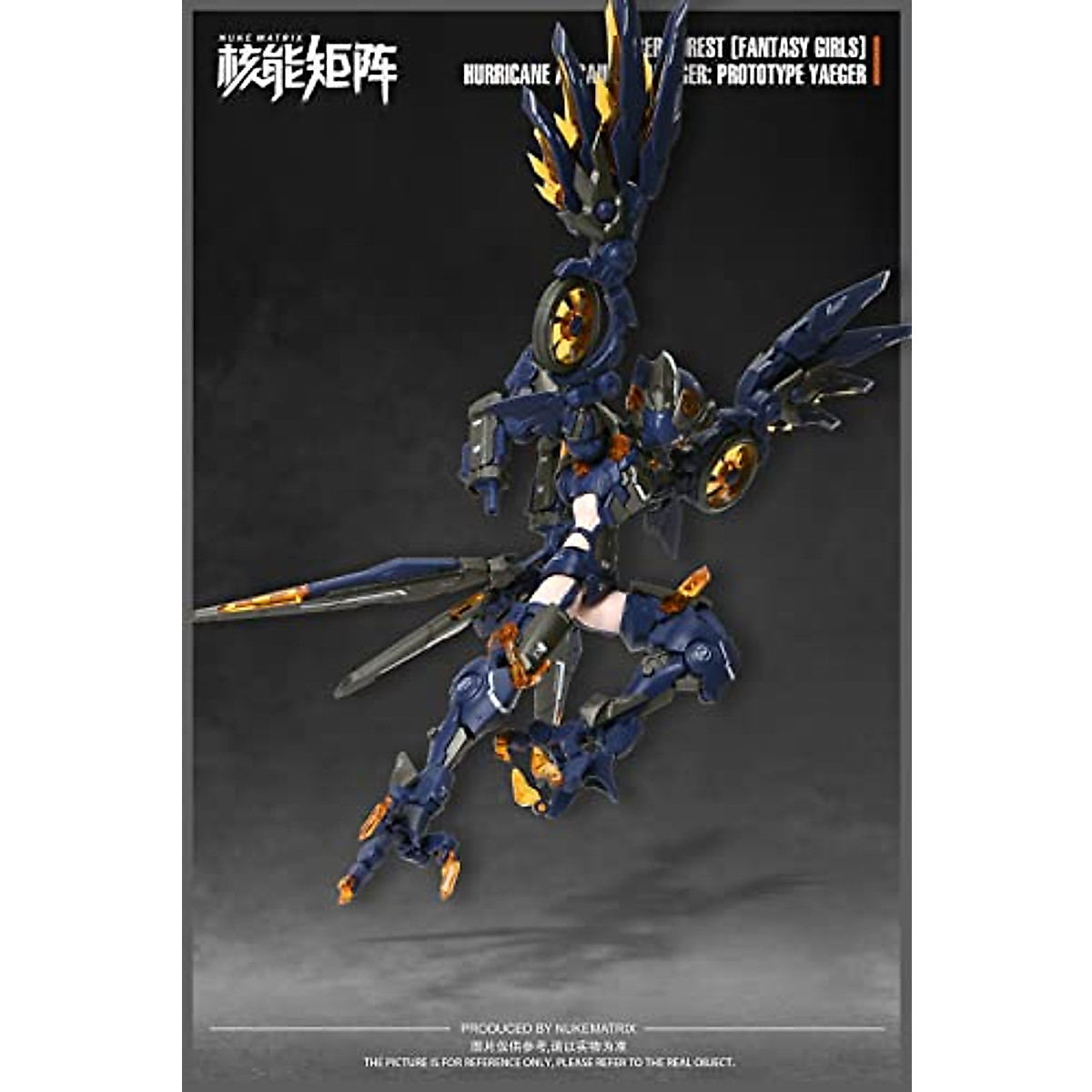 Nuke Matrix Cyber Forst Fantasy Girls Hurricane Assault Revenger: Prototype Yaeger Model Kit