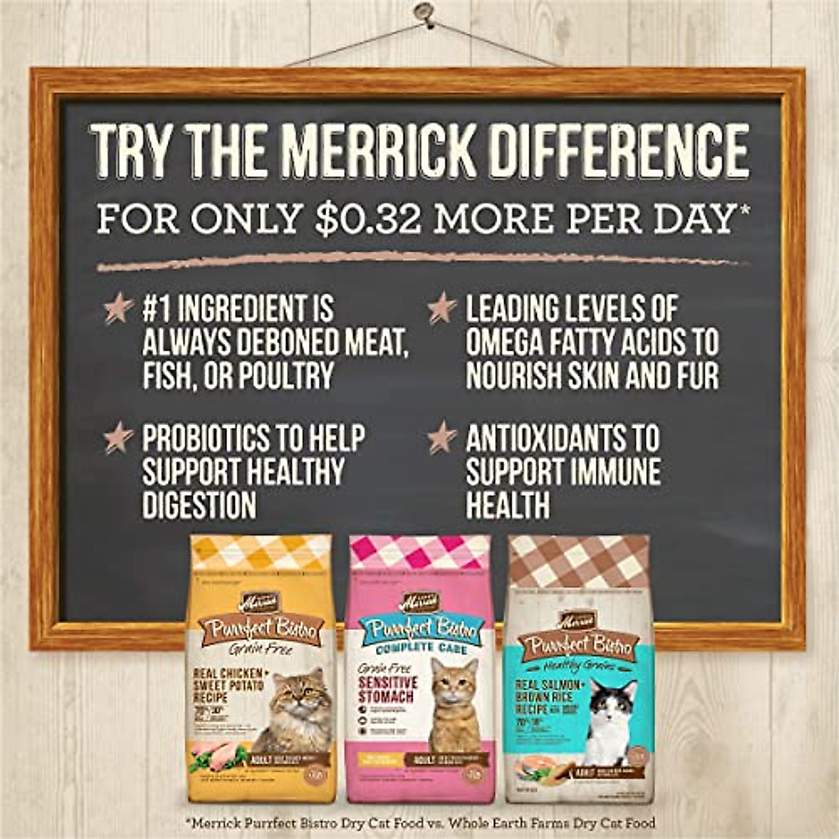 Whole Earth Farms Grain Free Recipe with Real Salmon Dry Cat Food - 5 lb. Bag