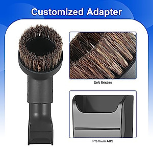 LANMU Horse Hair Brush Attachment Adapter Compatible with Bissell 2390, 2390A, 2284W, 2389 Pet Hair Eraser Cordless Pet Hand Car Vacuum