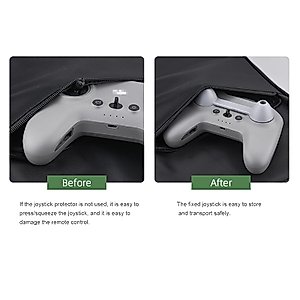 LZKW Joystick Protector, Rocker Protector Cover Easy to Install and Remove with High‑Strength Plastic for Protective Effects