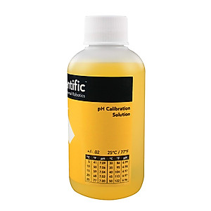 Calibration Solution pH 7.0 - pH Indicator & pH Test Equipment For Hydroponics, Food Processing, Aquariums, Pools, Water - Perfect For Precise pH Meter Calibration Use With pH Probe - 4oz Bottle