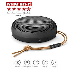 Bang & Olufsen Beosound A1 (2nd Generation) Wireless Portable Waterproof Bluetooth Speaker with Microphone, Anthracite