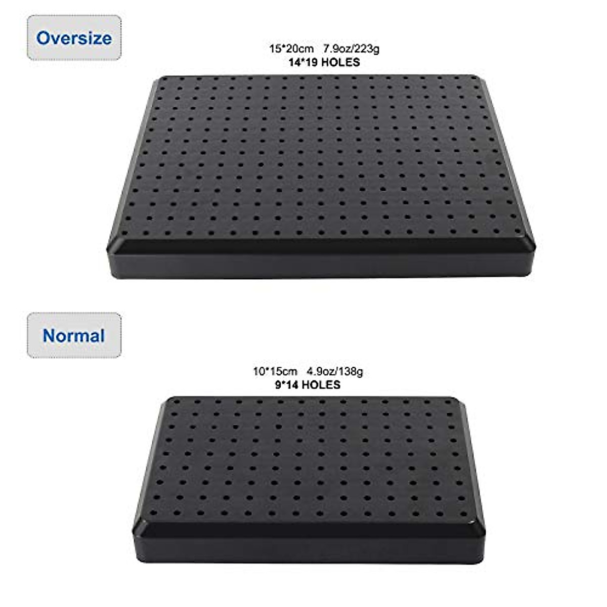 Evemodel GJJC19B Painting Stand Big Base 14 x 19 Holes and 20pcs Alligator Clip Stick Set Modeling Tools for Airbrush Hobby Model Parts New