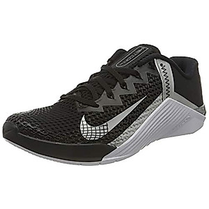 Nike Metcon 6 Black/Silver Women's Size 5 AT3160 010