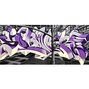 Subware by Graffiti and Super Pop Artist Erni Vales of EVLworld Limited Edition Museum Grade Art Print on Aluminum Metal approx 18in x 24in