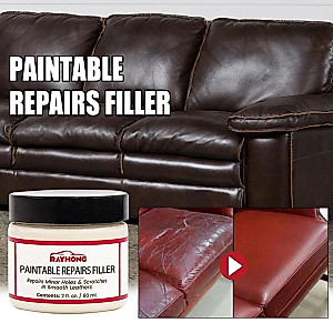 Alkyne Leather Filler,Leather Filling Paste,New Car Leather Filler Repair Cream,Leather Color Restorer Conditioner for Filling or Repairing Holes Scratches (1pc)