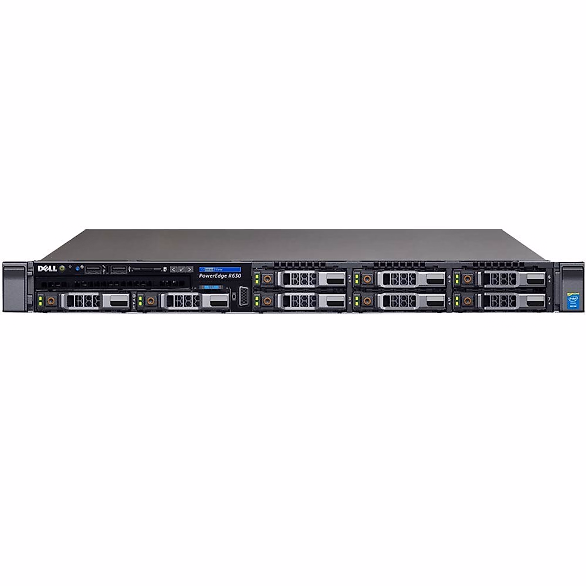Dell PowerEdge R630 Server Bundle Including, 2 x Intel Xeon E5-2620 v4 8-Core 2.1GHz CPU, 64GB DDR4 RAM, 7.68TB SSD, RAID, Rail Kit (Renewed)