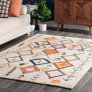 nuLOOM Vivian Moroccan Area Rug, 4' x 6', Multi