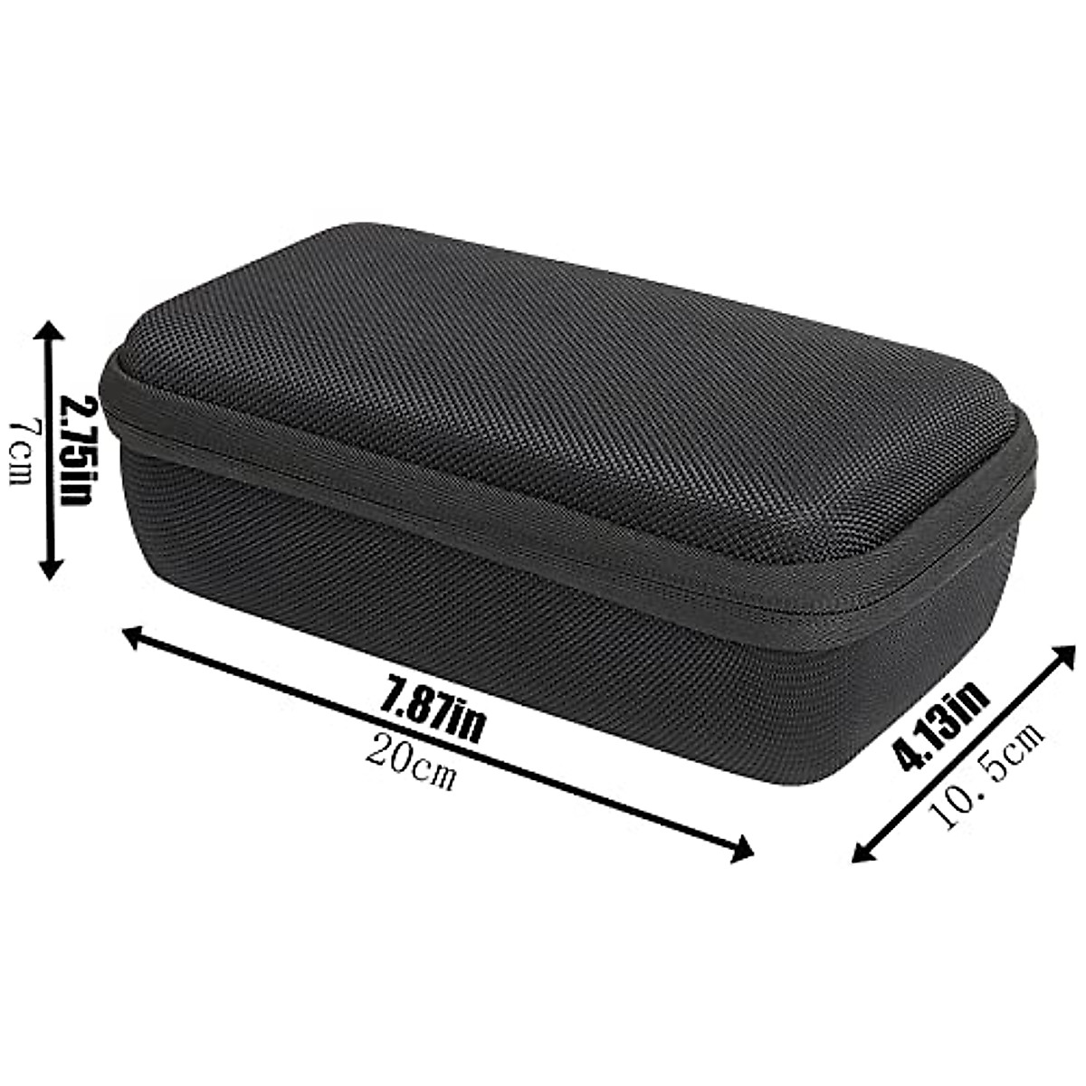 khanka Hard Travel Case Replacement for Anker 347 Power Bank (PowerCore 40K), 40,000mAh Battery Pack, Case Only (Black)