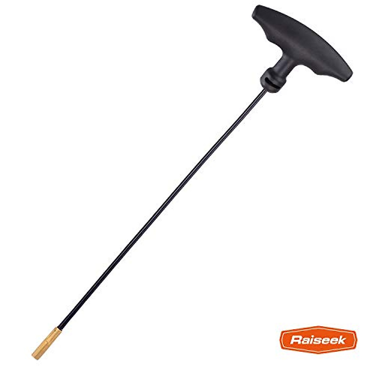 Raiseek Flexible Threaded Bore Cleaning Coated Cable Set 8", 33" for Pistol Rifle in Zippered Pouch