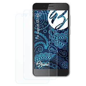 Bruni Screen Protector compatible with Gigaset GS180 Protector Film, crystal clear Protective Film (2X)